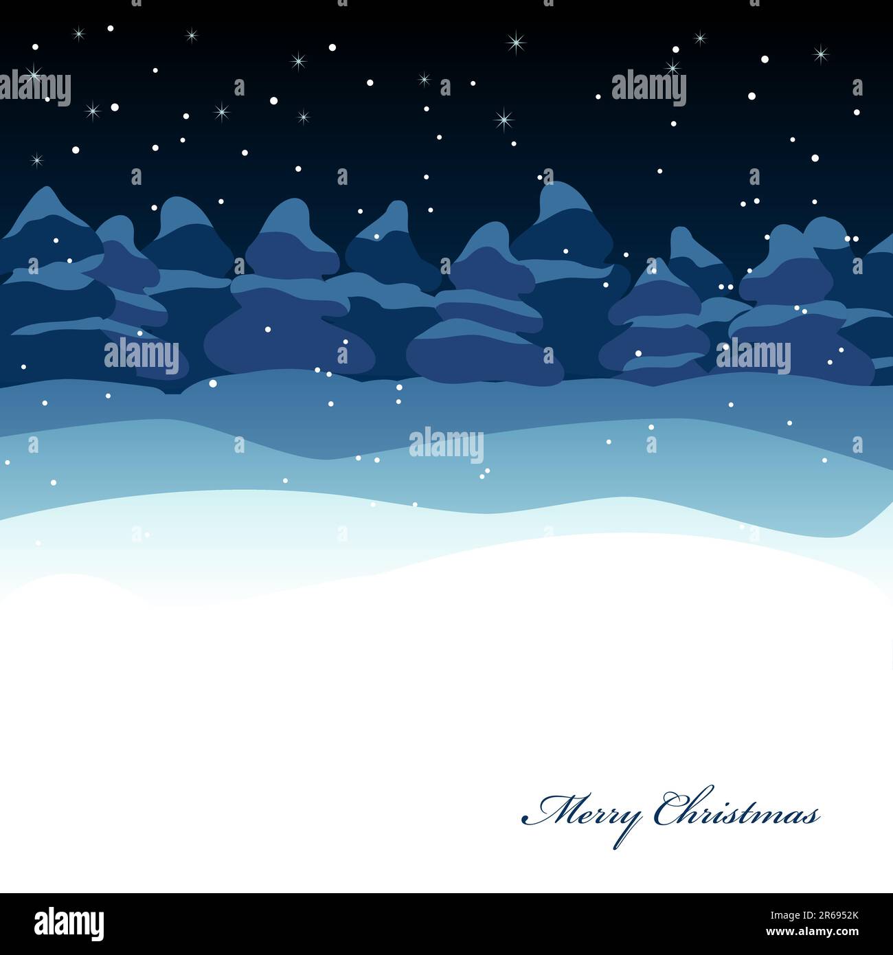 Vector picture of Xmas greeting card Stock Vector Image & Art - Alamy