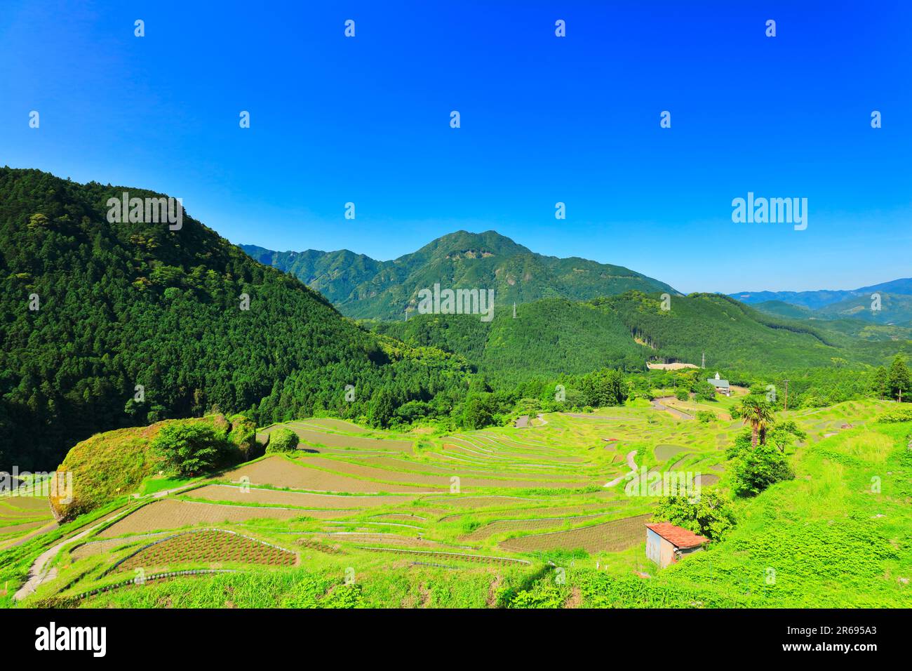 Maruyama Senmaidaida and clear sky Stock Photo - Alamy