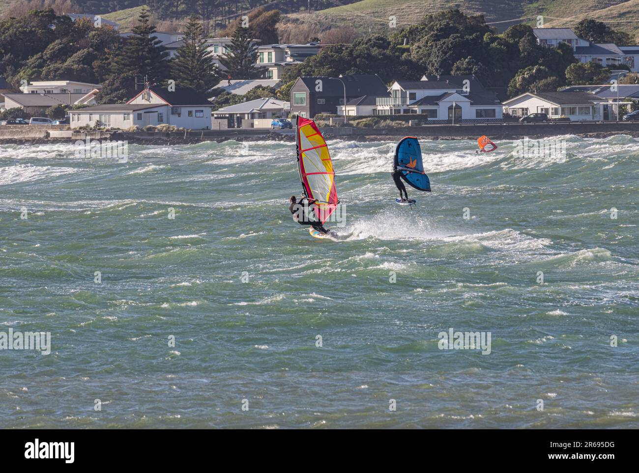 Windsurfing hydrofoil hi-res stock photography and images - Alamy