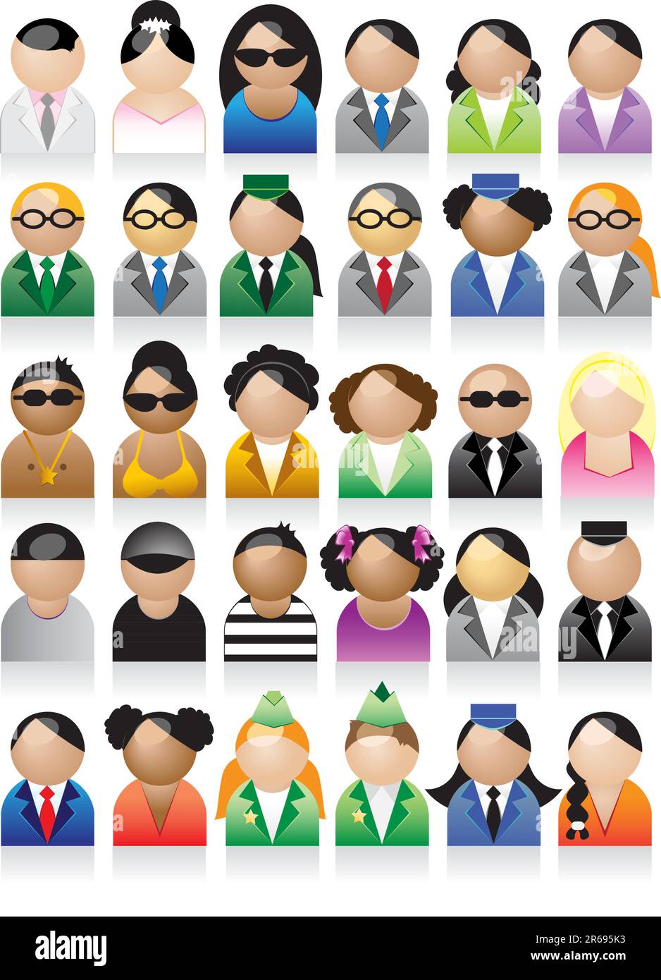 Doctor office set Stock Vector Images - Alamy