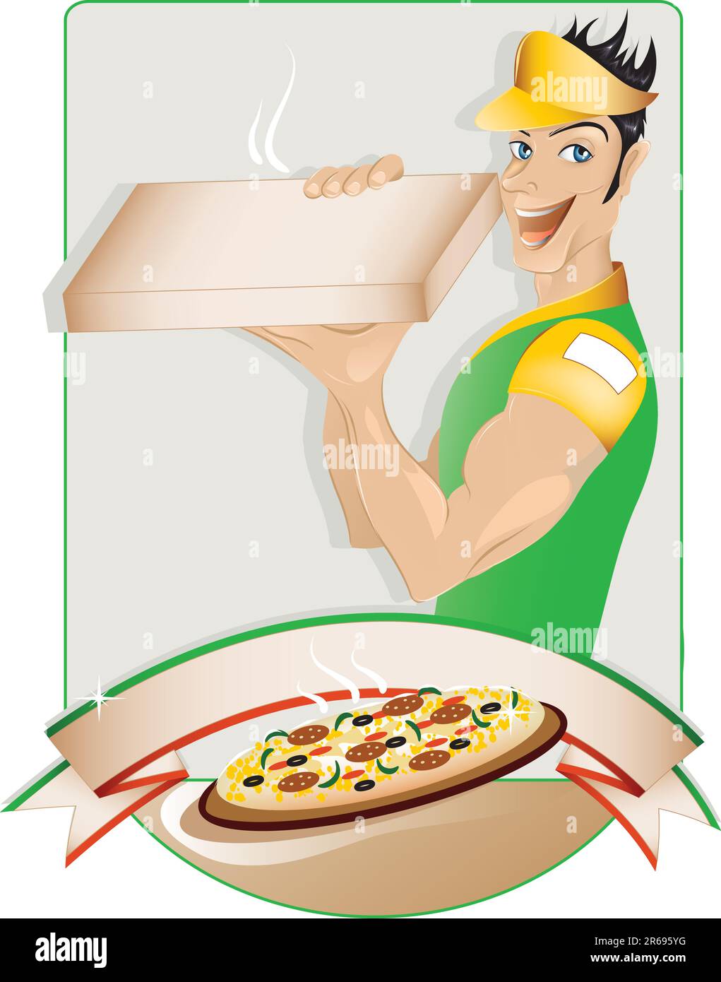 Food delivery icon image Stock Vector Images - Alamy