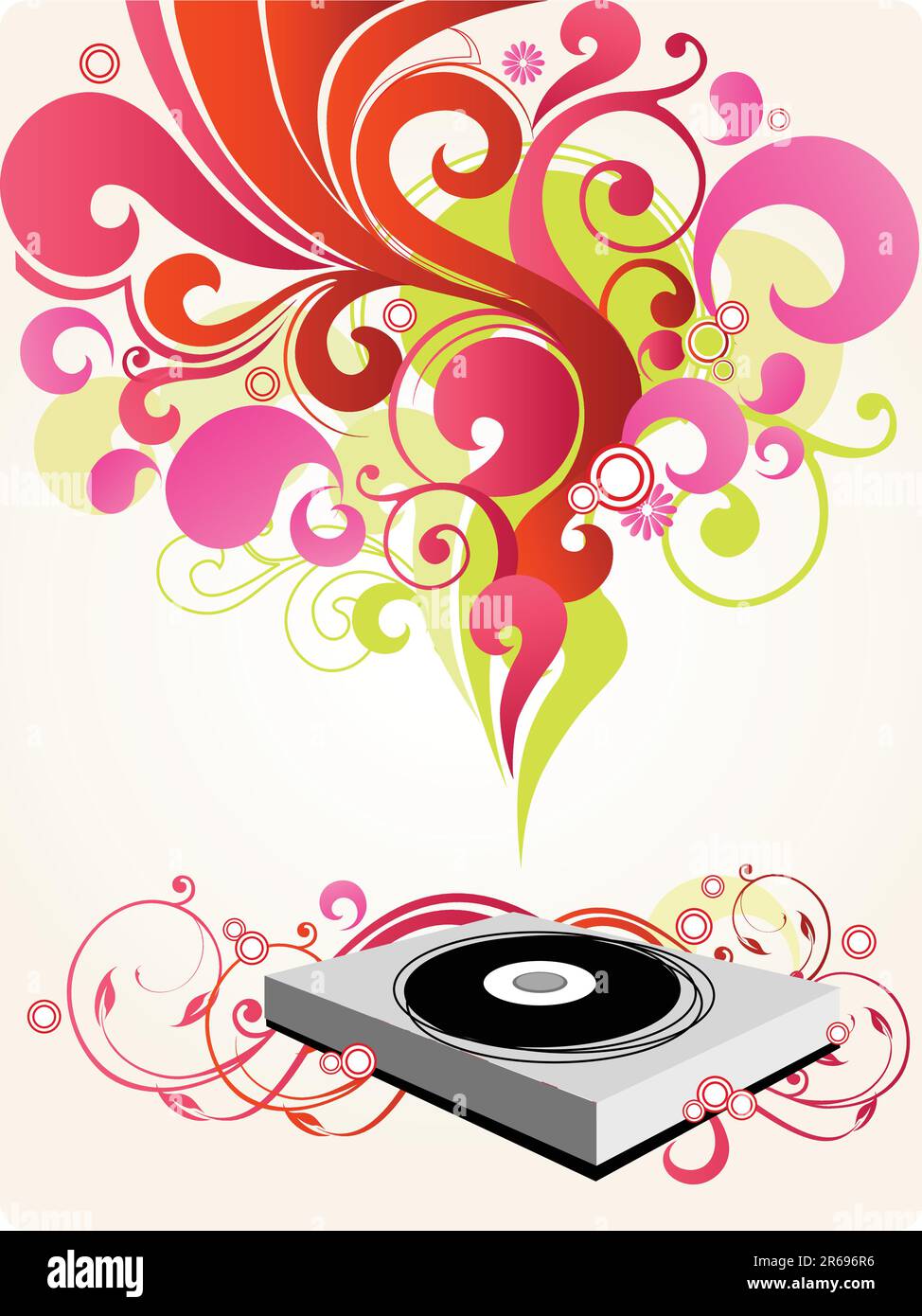 illustration drawing of musical background Stock Vector Image & Art - Alamy