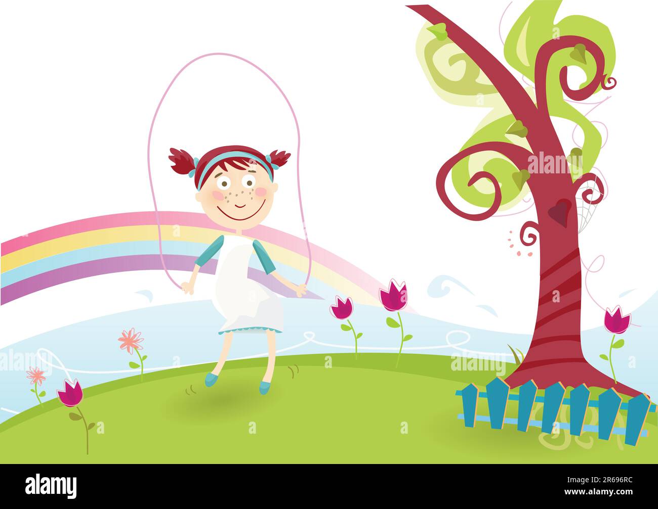 Wonderful happy atmosphere Stock Vector Images - Alamy