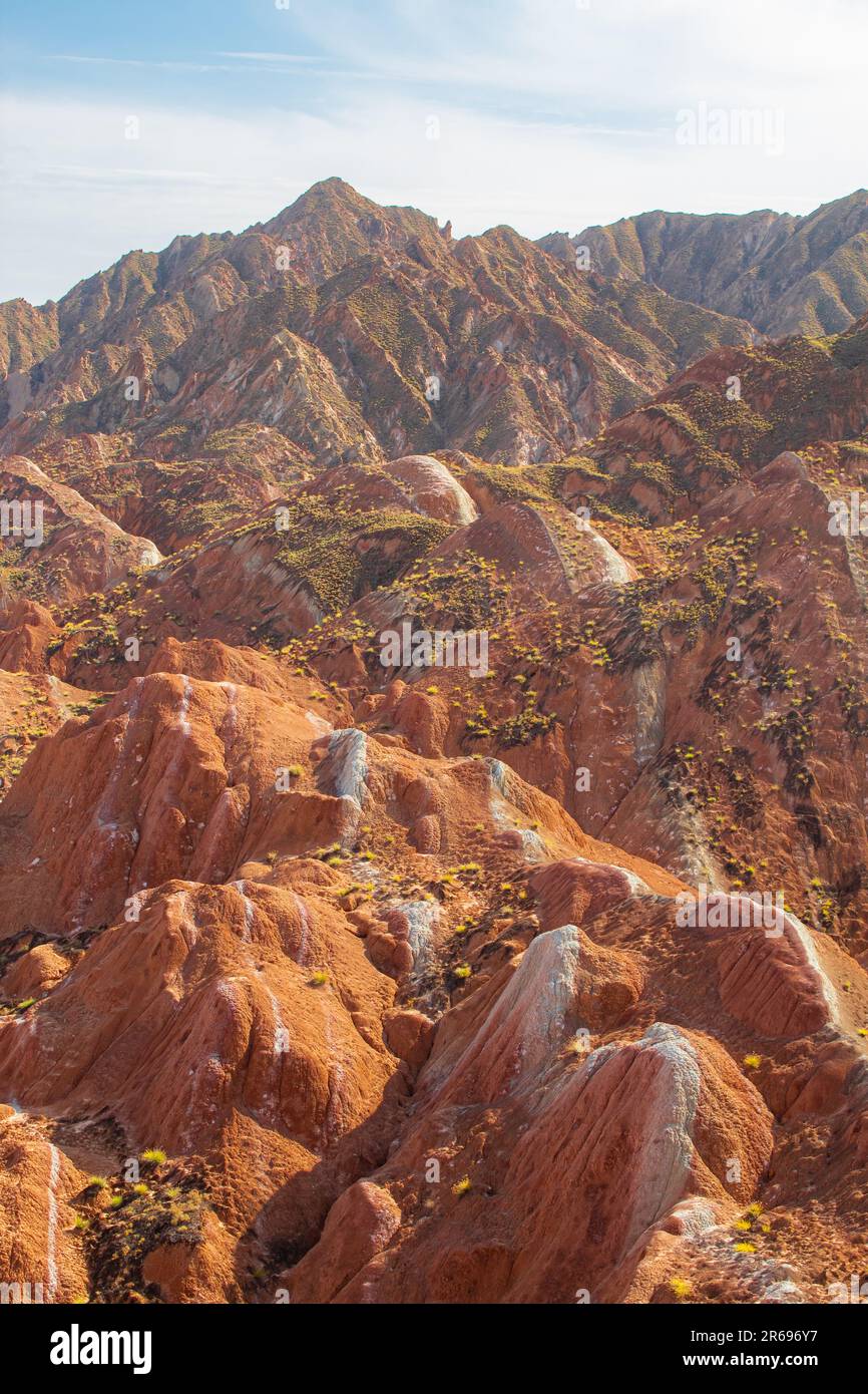 Colorful danxia scenic spot hi-res stock photography and images - Alamy