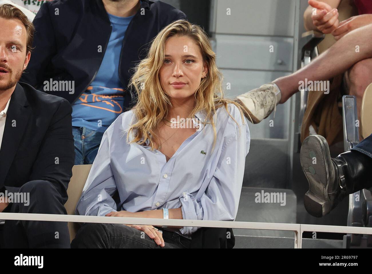 Paris, France. 07th June, 2023. Roby Schinasi, Maja Simonsen in the ...