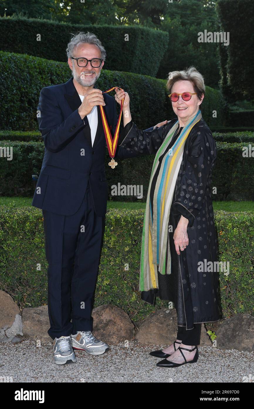 Rome, Italy. 07th June, 2023. Rome, Villa Aurelia, McKim Medal Gala. In ...