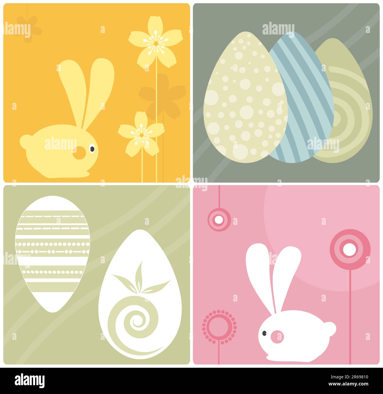 Easter Design Elements Stock Vector Image & Art - Alamy