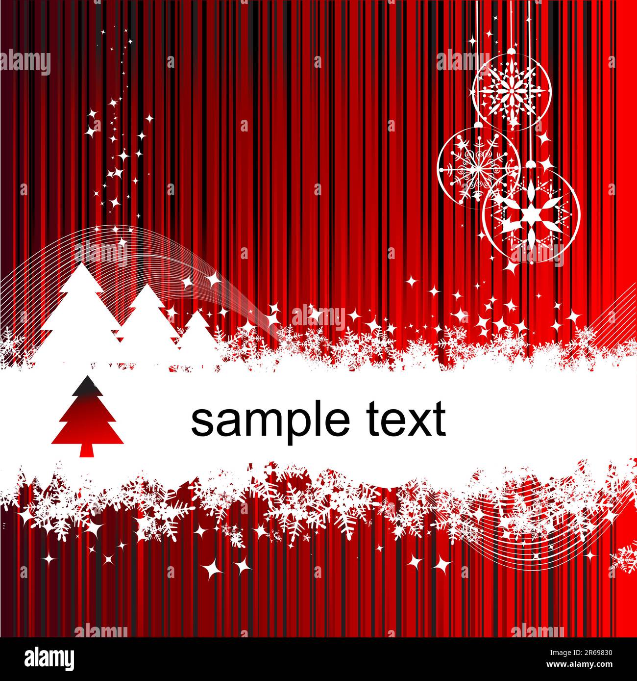 Christmas background with place for your text Stock Vector Image & Art ...
