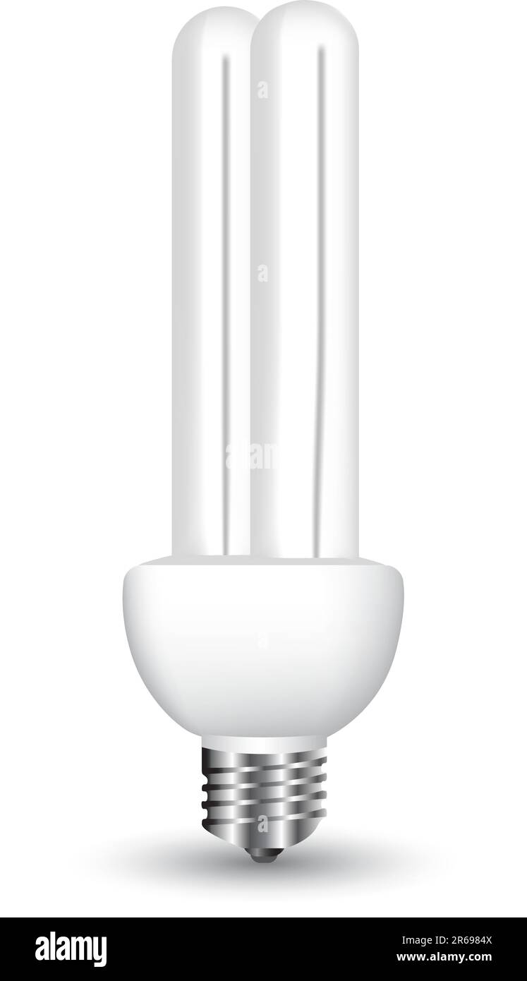 Realistic vector light bulb Stock Vector Image & Art - Alamy