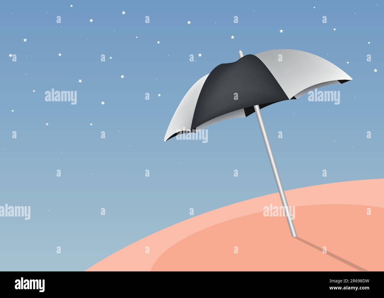 vector illustration of a parasol Stock Vector Image & Art - Alamy