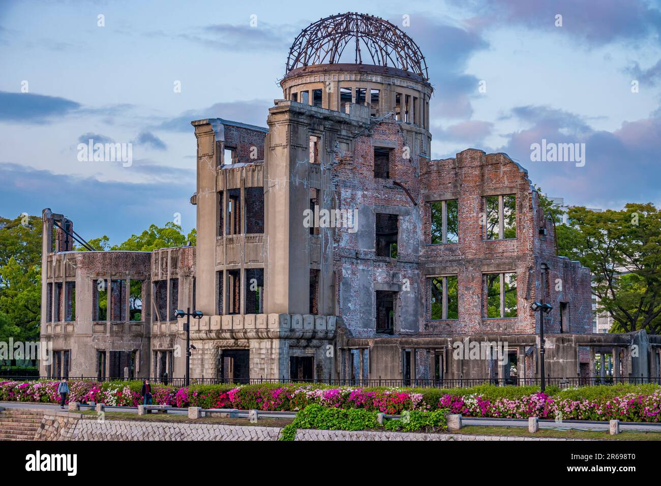 Atomic Bomb Dome at dusk Stock Photo - Alamy