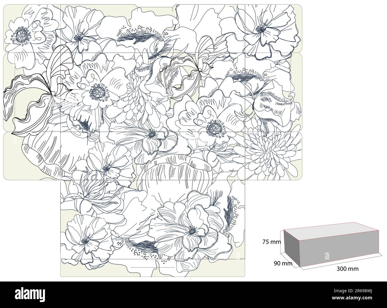 Box plant garden Stock Vector Images - Alamy
