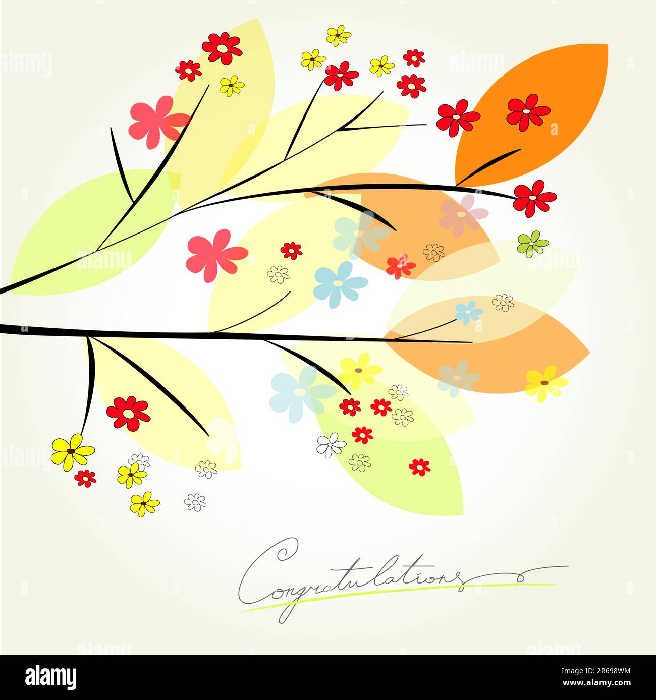 Congratulation card Stock Vector Image & Art - Alamy