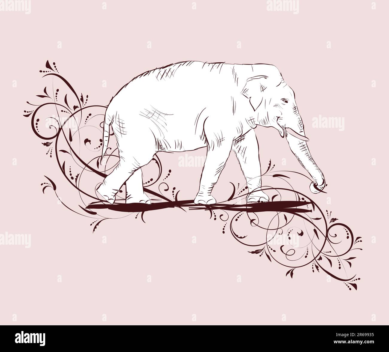 White elephant Stock Vector Images - Alamy