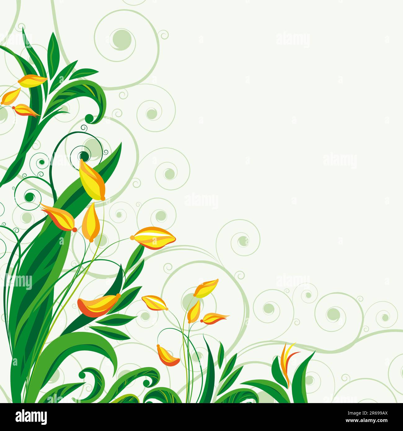 Floral paper border hi-res stock photography and images - Alamy