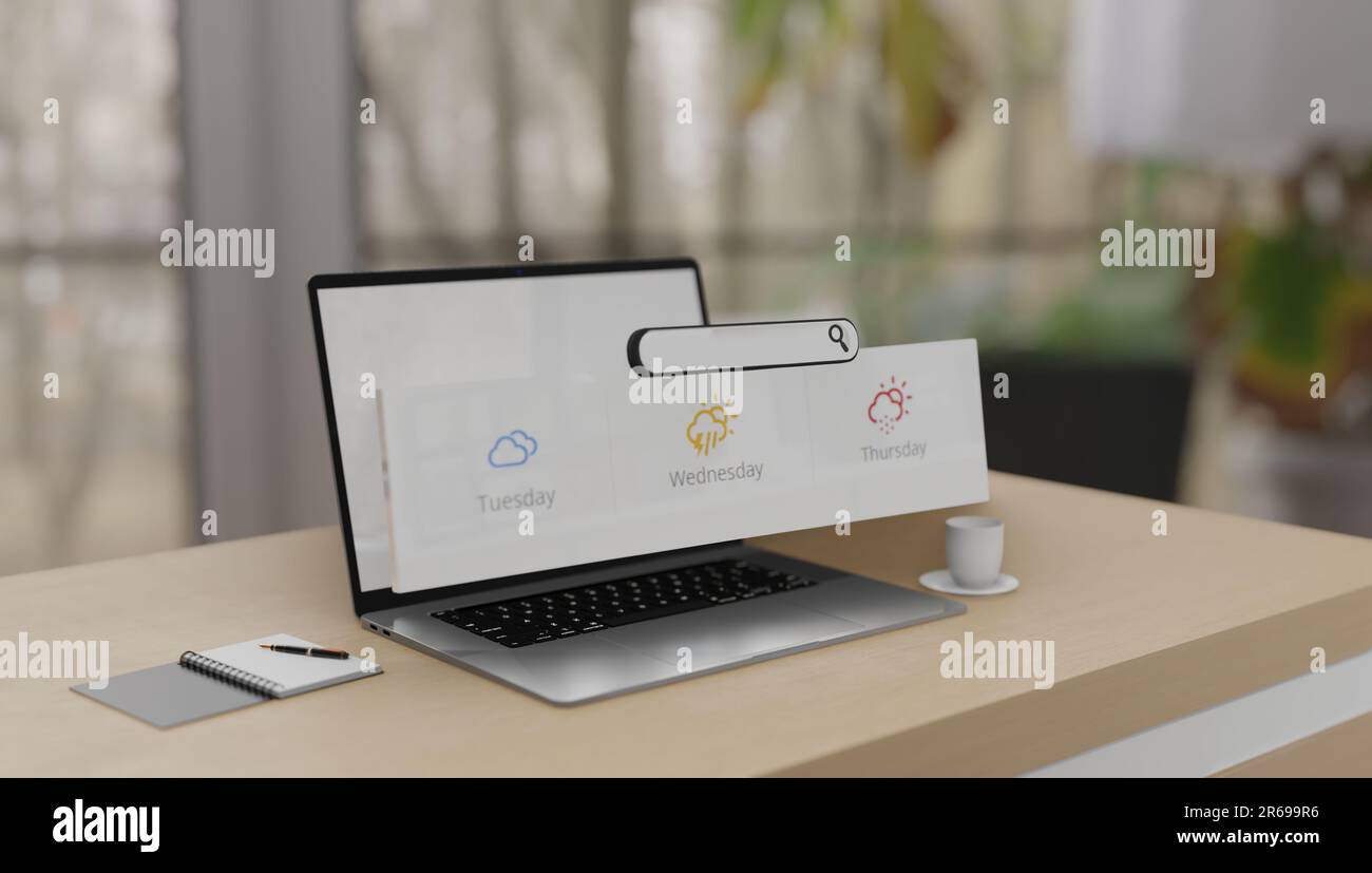 illustration of application or software exit, as business graph ...