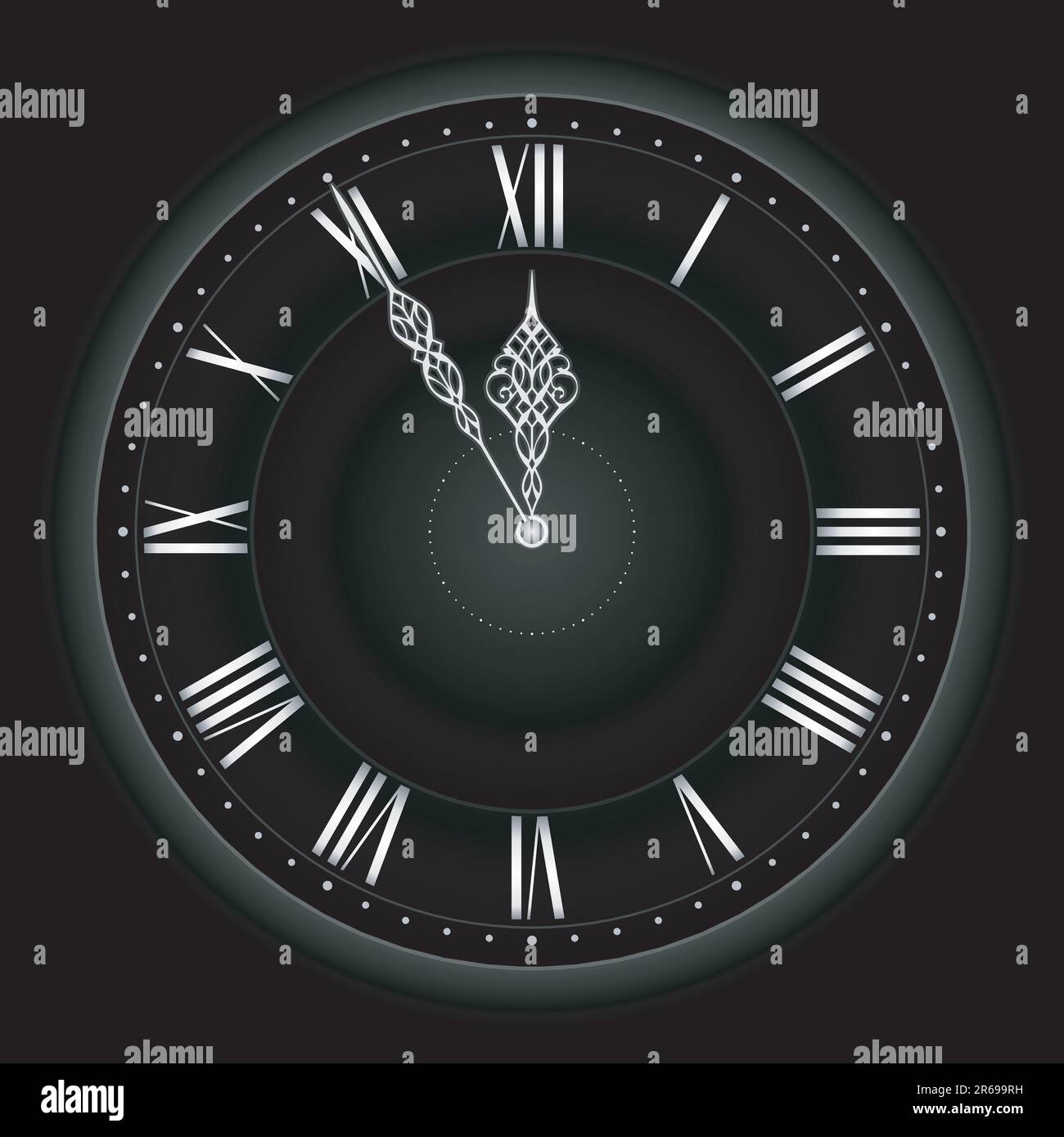 Nearly midnight Stock Vector Images - Alamy