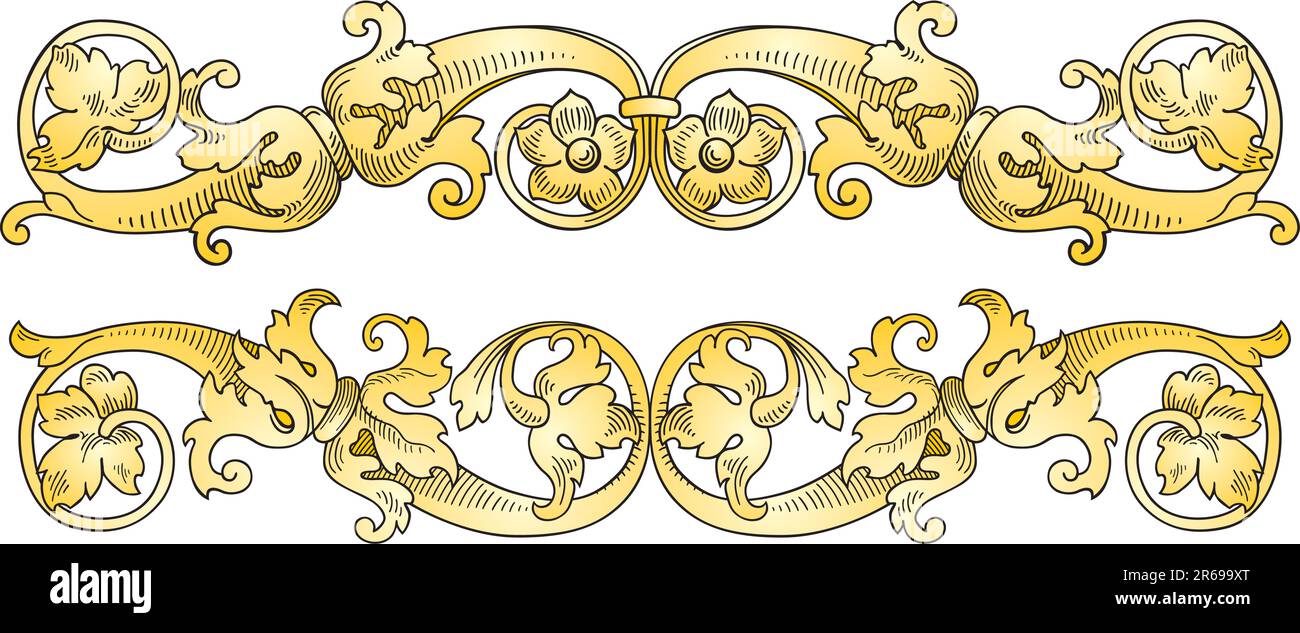 Decoration design elements vector Stock Vector Image & Art - Alamy