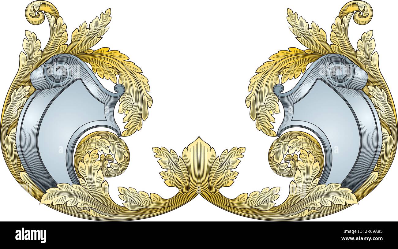 Retro frame vector Stock Vector Image & Art - Alamy