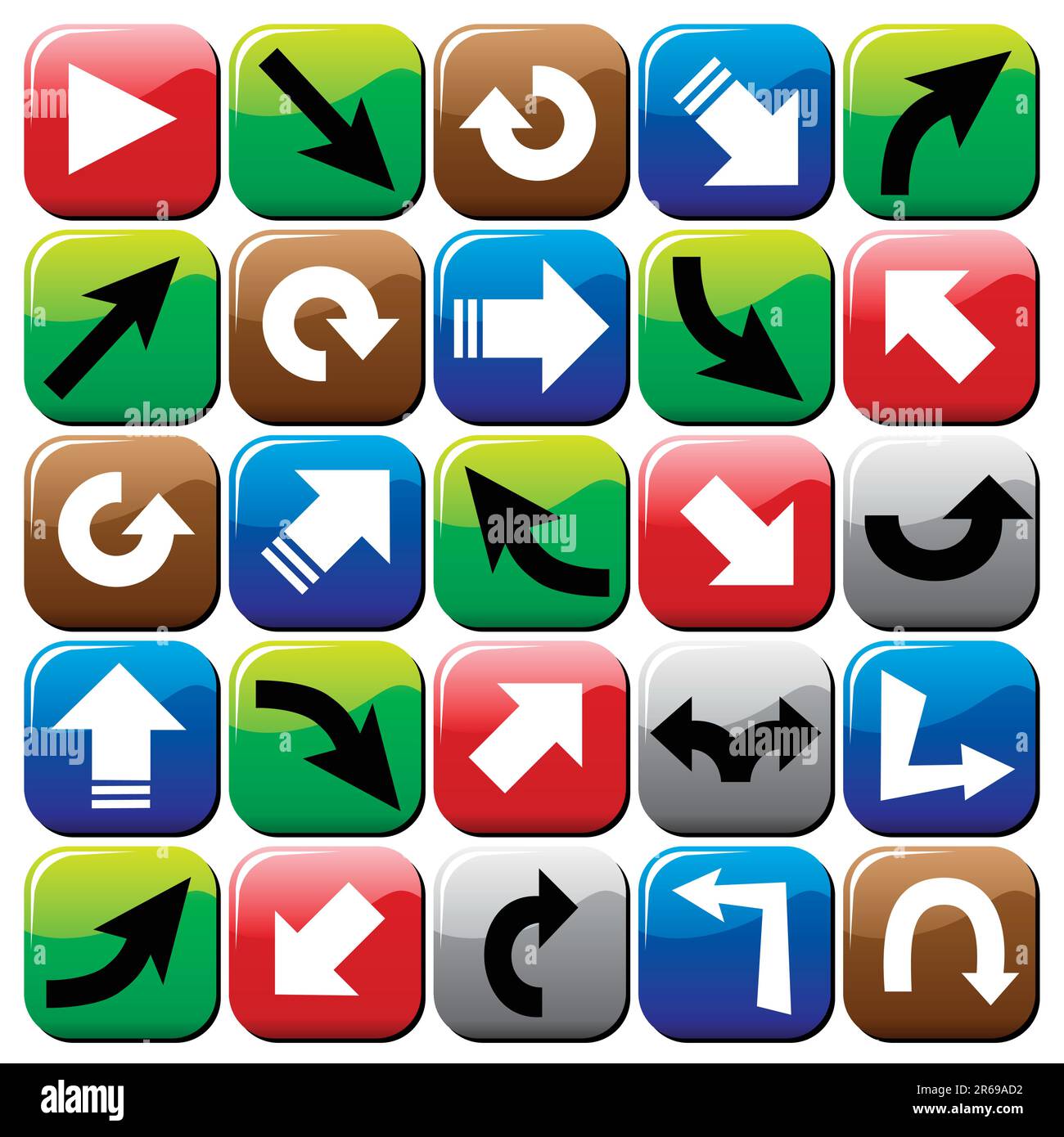 vector collection of various arrow shapes Stock Vector Image & Art - Alamy