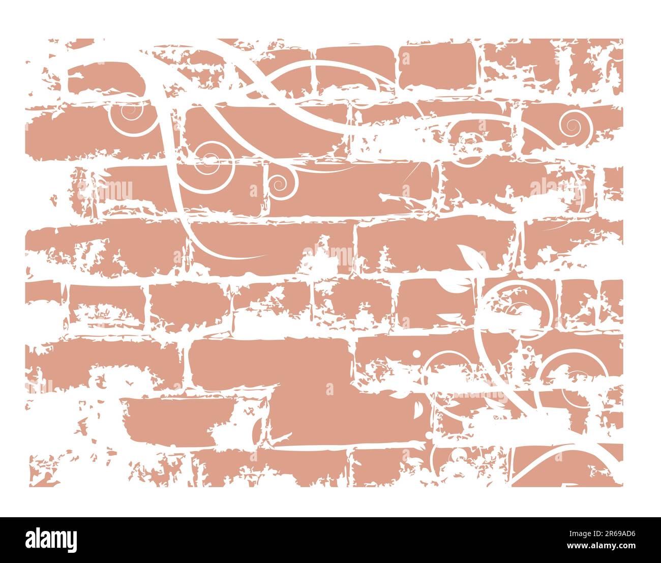 Brick grunge Cut Out Stock Images & Pictures - Alamy