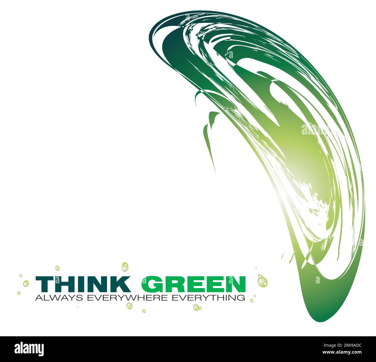 Abstract Green Concept Background to use for cover or brochure Stock ...