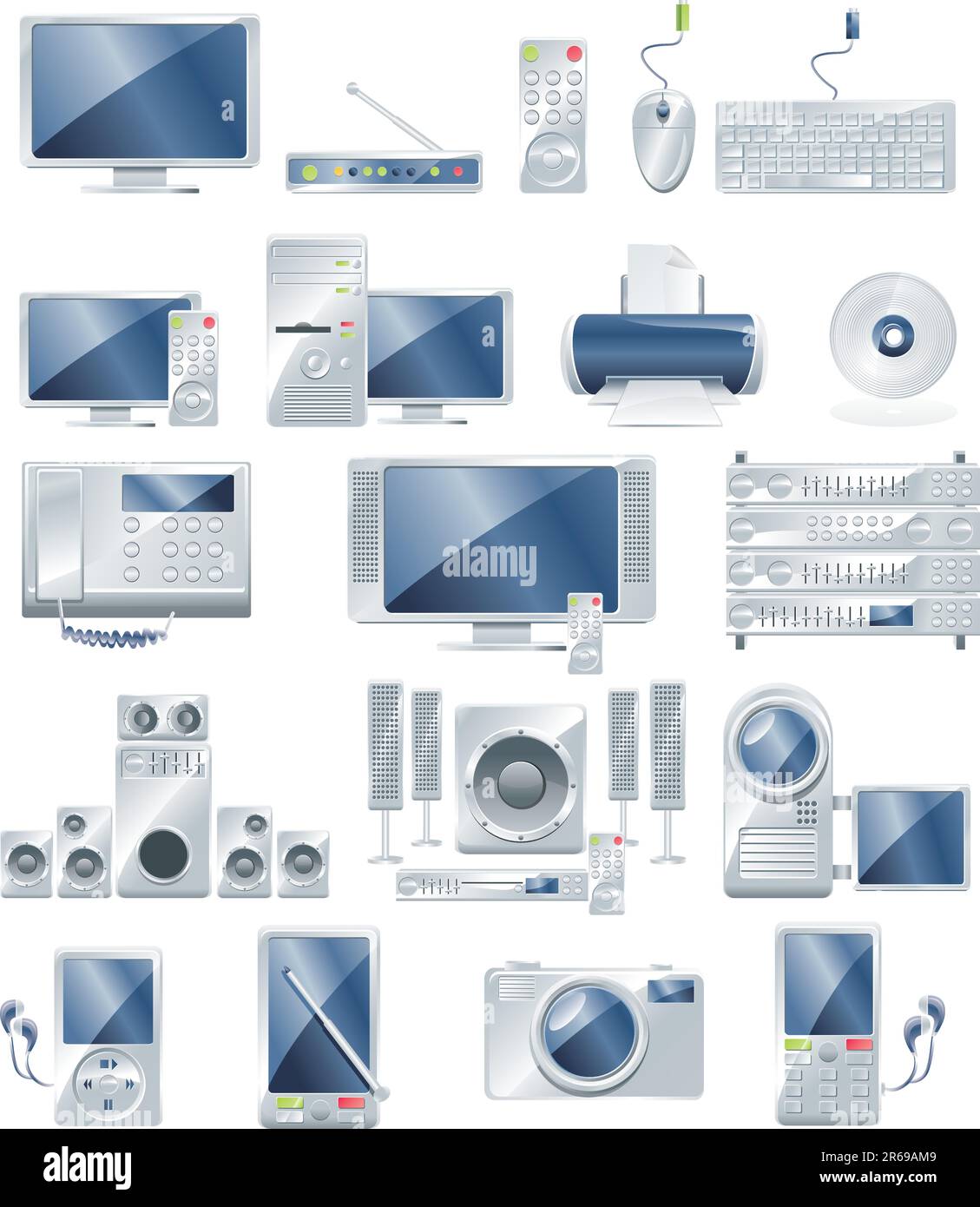 Show rack Stock Vector Images - Alamy