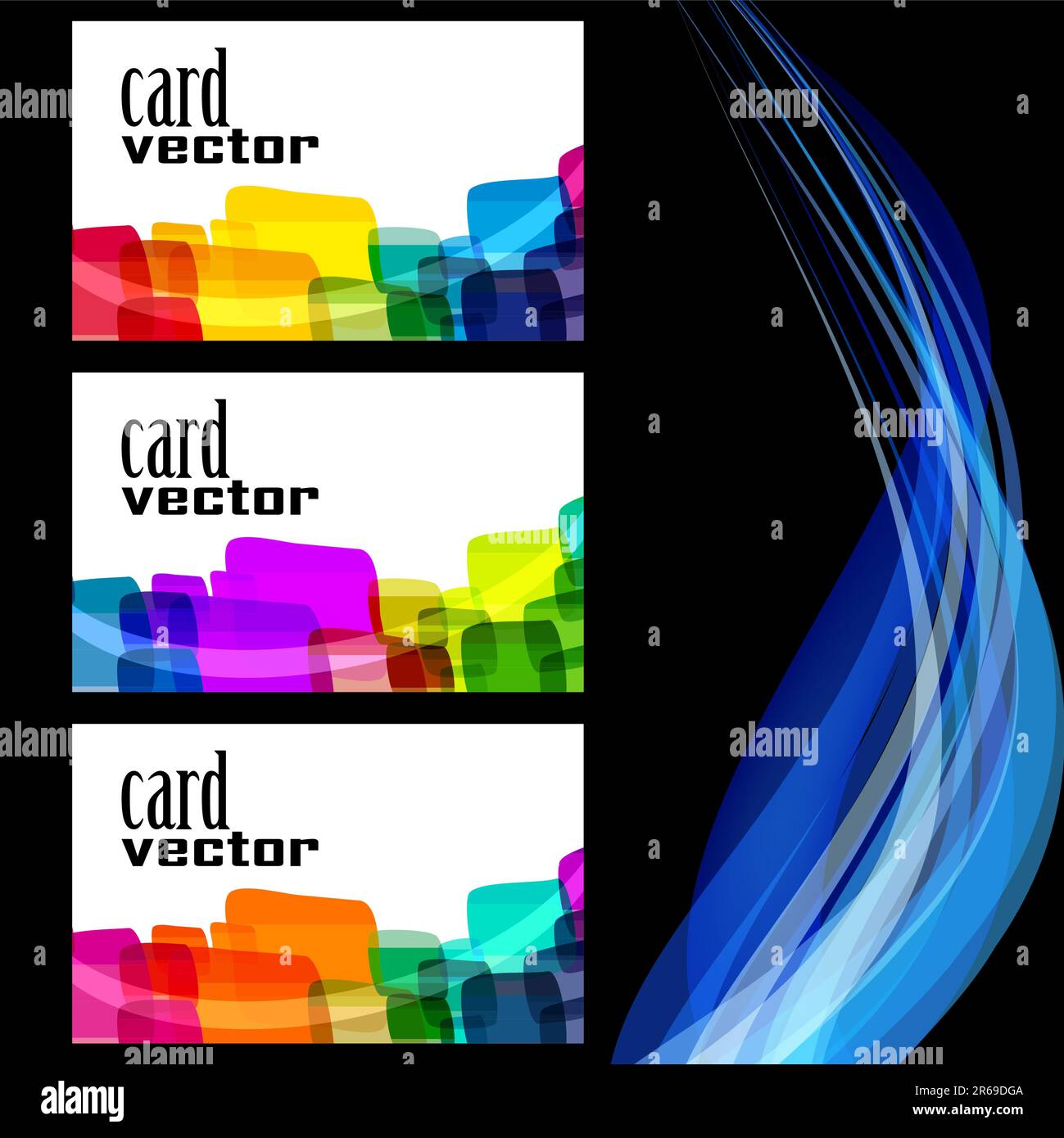 Beautiful gift card, vector illustration Stock Vector Image & Art - Alamy