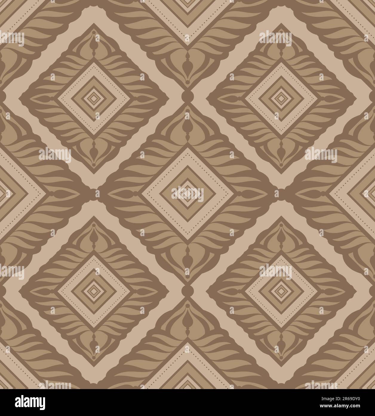 Brown geometric design hi-res stock photography and images - Alamy