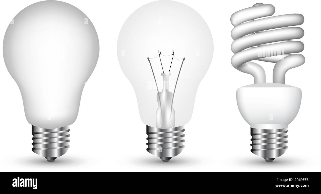 Collection light bulbs hi-res stock photography and images - Alamy