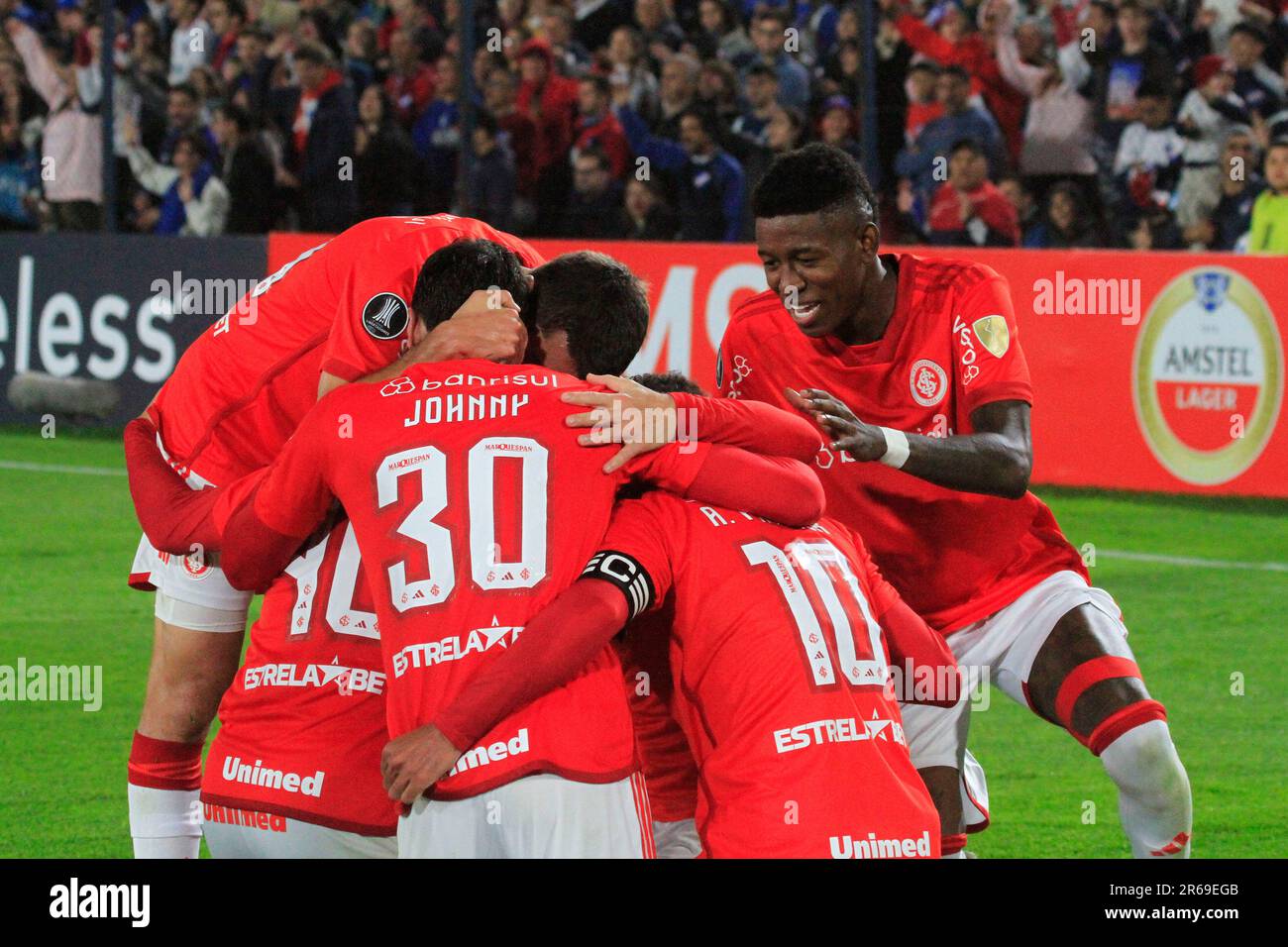 Montevideo, Uruguay. 07th June, 2023. Players of Internacional ...