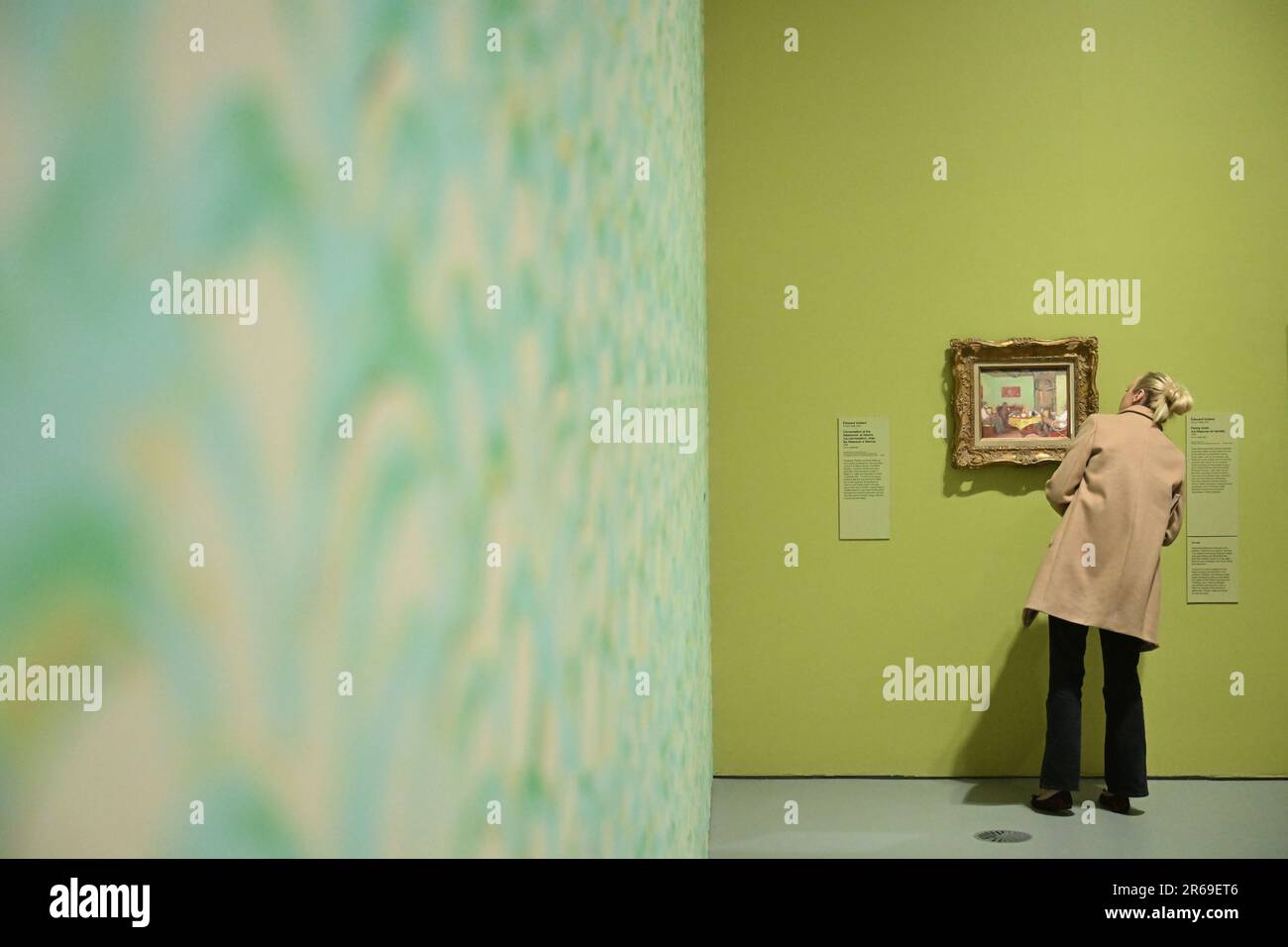 Melbourne, Australia. 08th June, 2023. People are seen observing ...