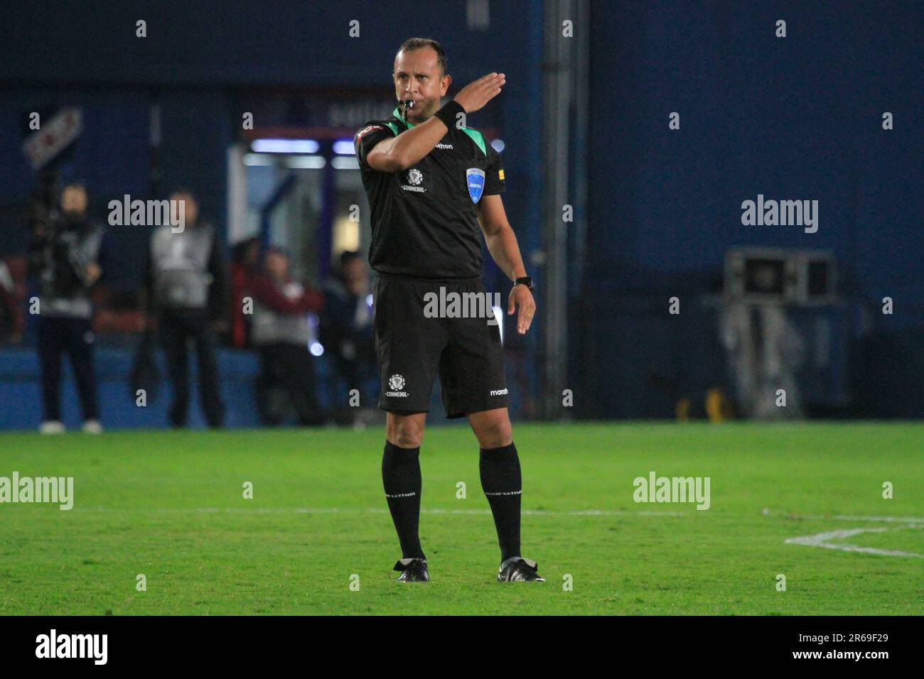 Montevideo, Uruguay. 07th June, 2023. Gran Park Central Stadium Referee ...