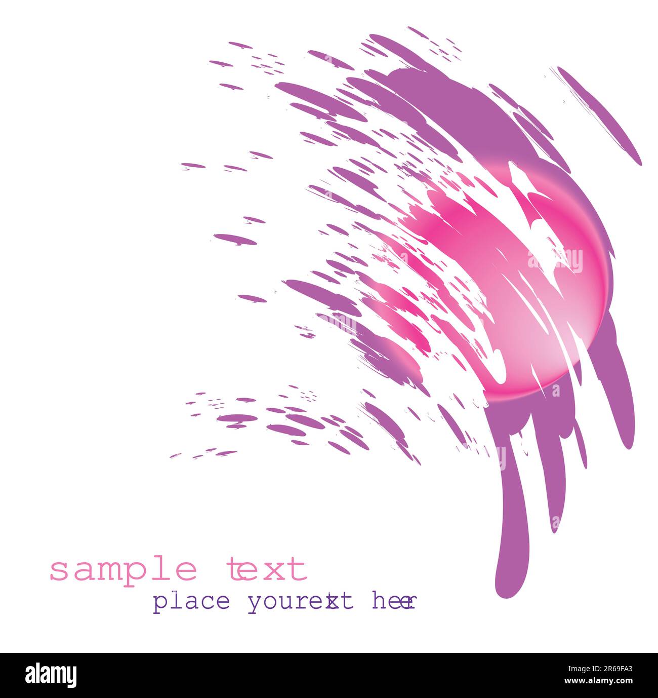 Colorful Liquid Abstract Business card background Stock Vector Image ...