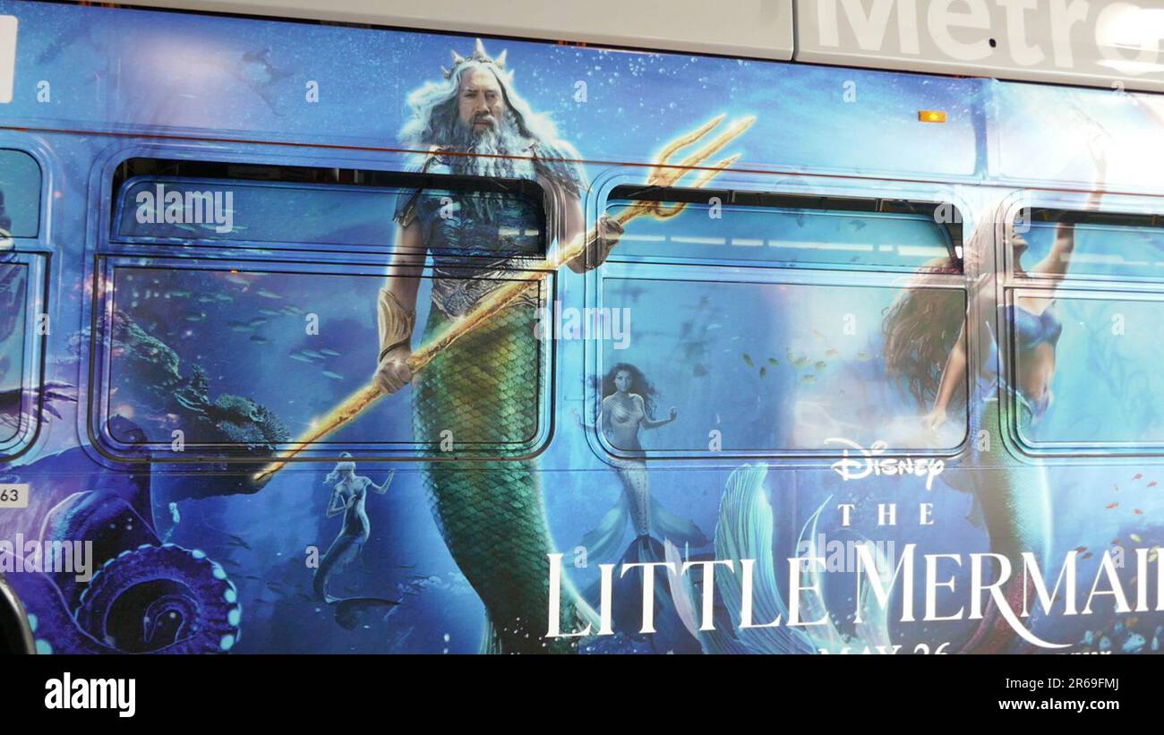 Los Angeles, California, USA 7th June 2023 Disney The Little Mermaid ...
