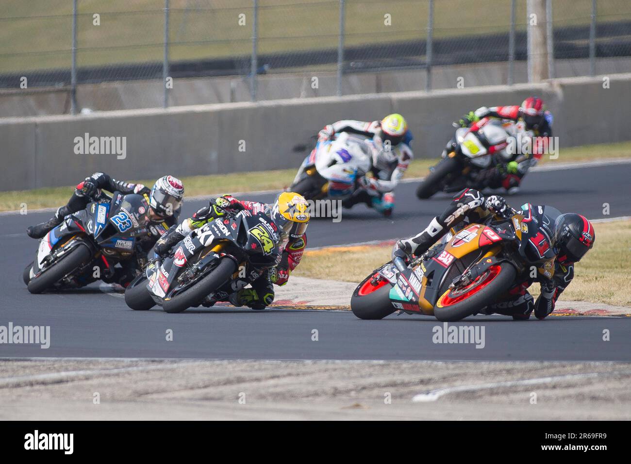 June 04, 2023: Elkhart Lake, WI - #11 Mathew Sholtz, #24 Tony Elias and ...