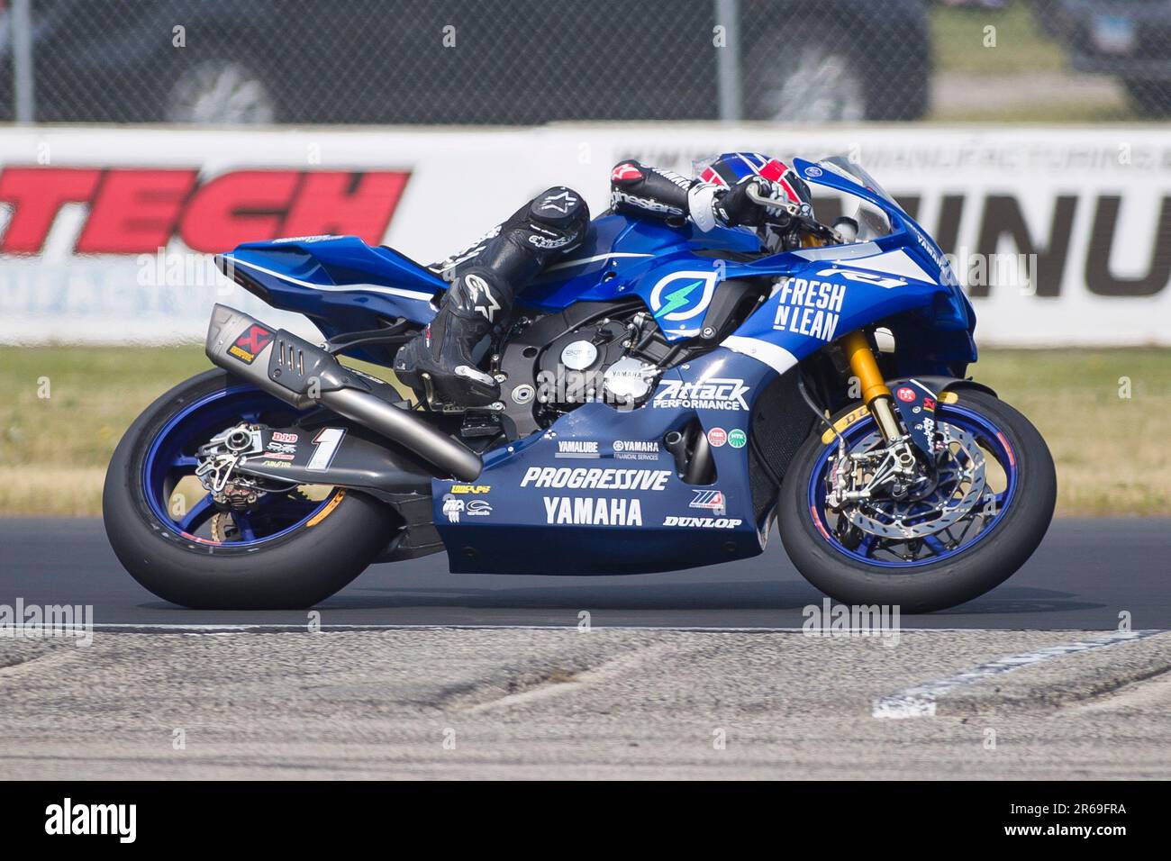 June 04, 2023: Elkhart Lake, WI - #1 Jake Gagne in action during the ...