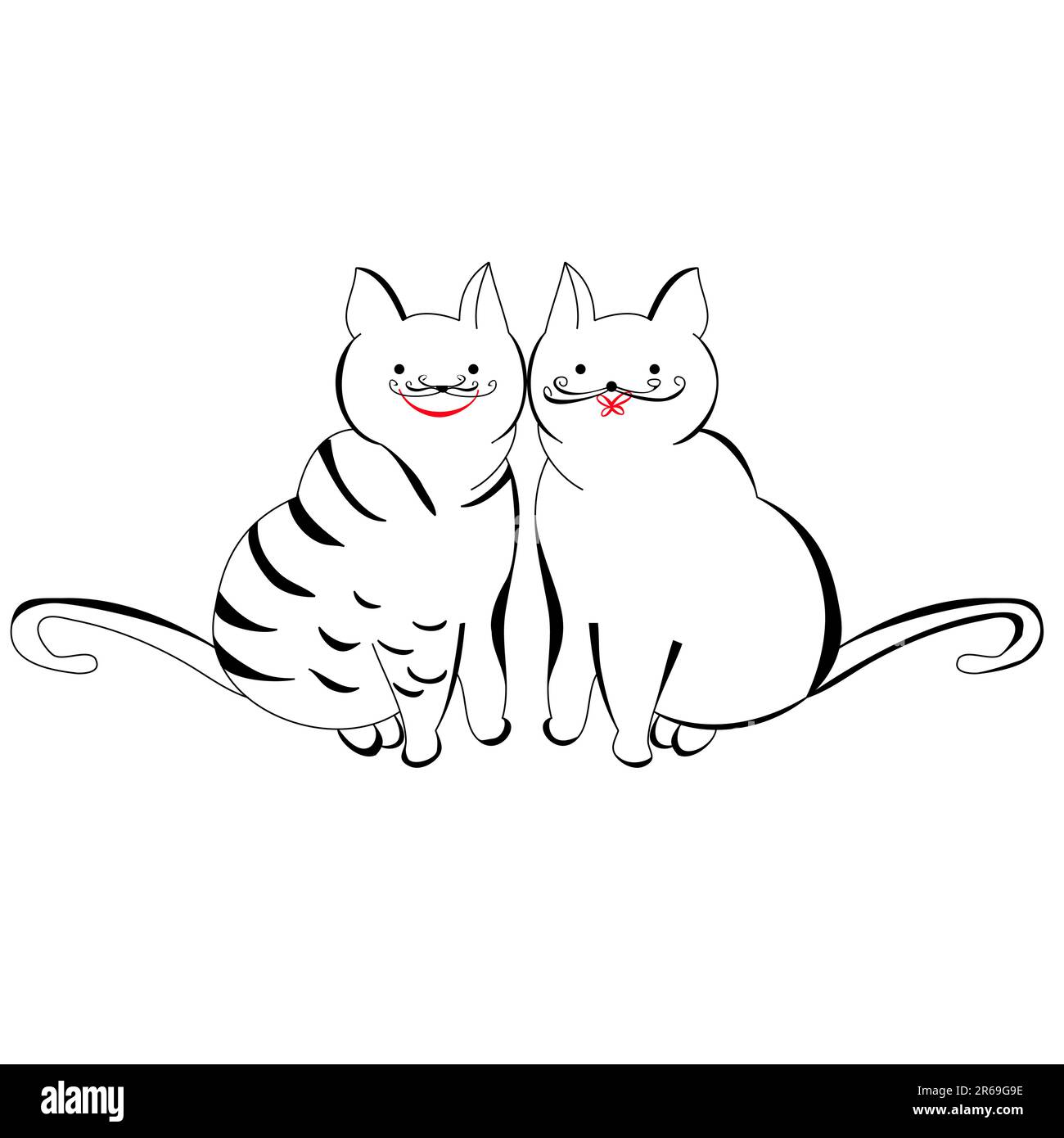 Cats style Stock Vector Images - Alamy
