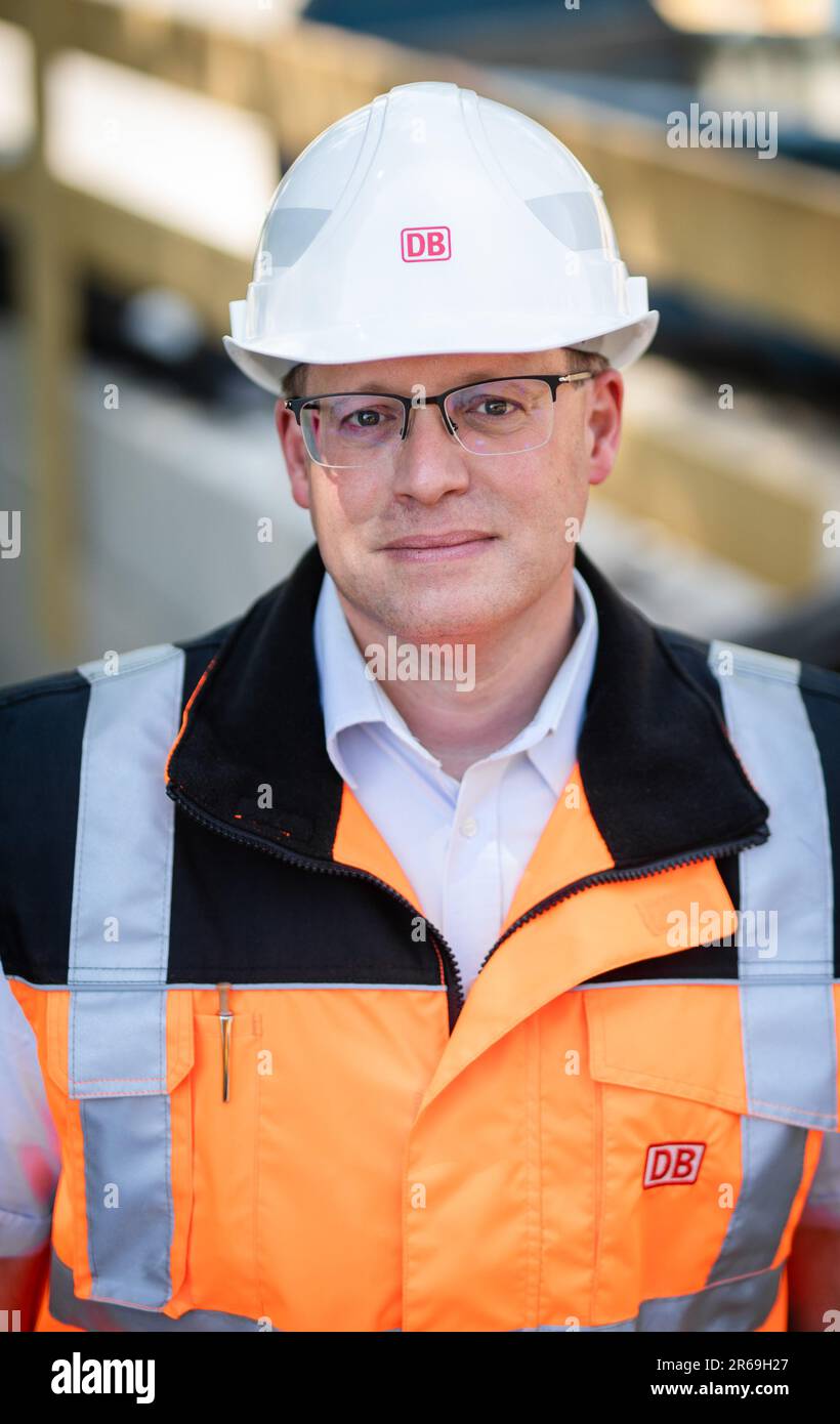 Stuttgart, Germany. 01st June, 2023. Andreas Ecker, project manager for ...