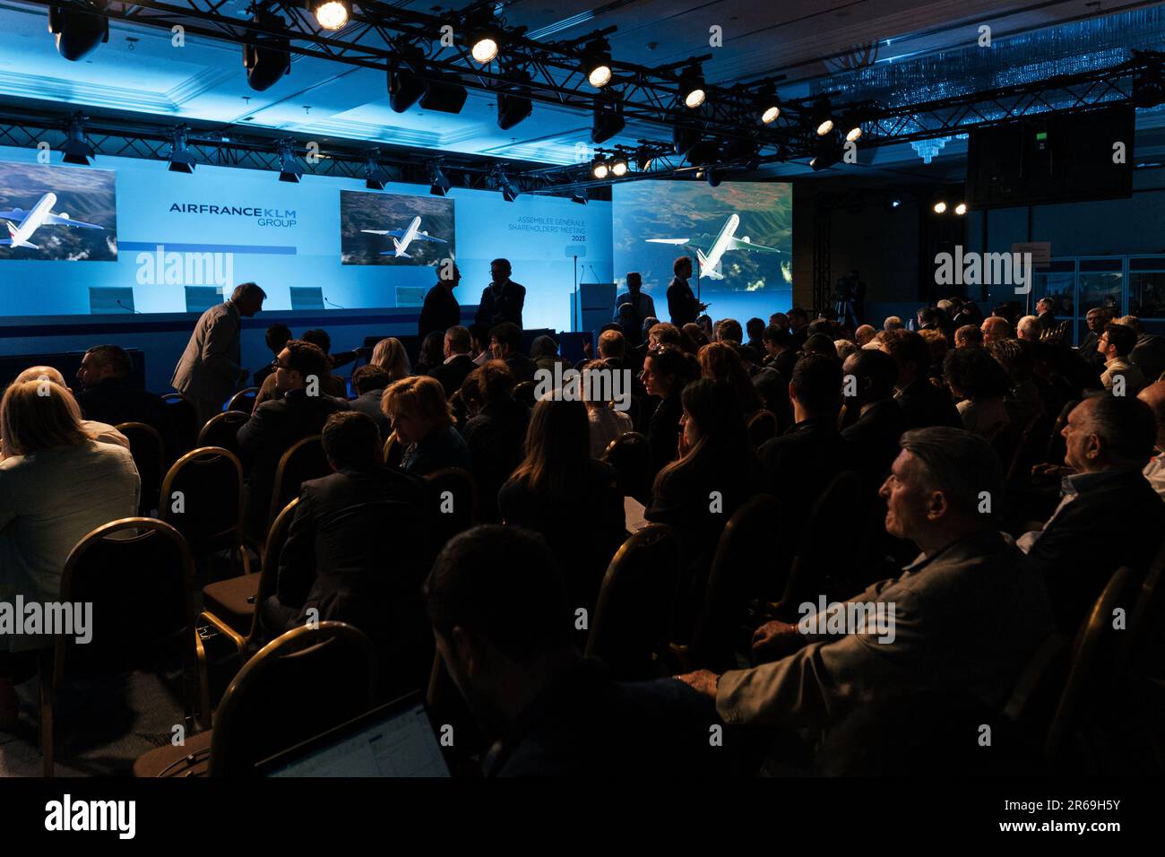 The Annual Shareholders' Meeting of Air France KLM 2023 was held on 7 ...