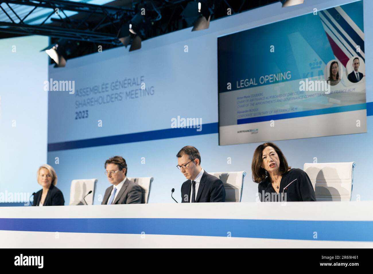 The Annual Shareholders' Meeting of Air France KLM 2023 was held on 7 ...
