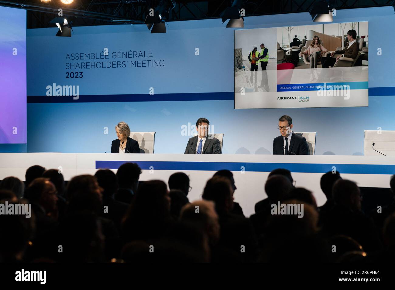 The Annual Shareholders' Meeting of Air France KLM 2023 was held on 7 ...