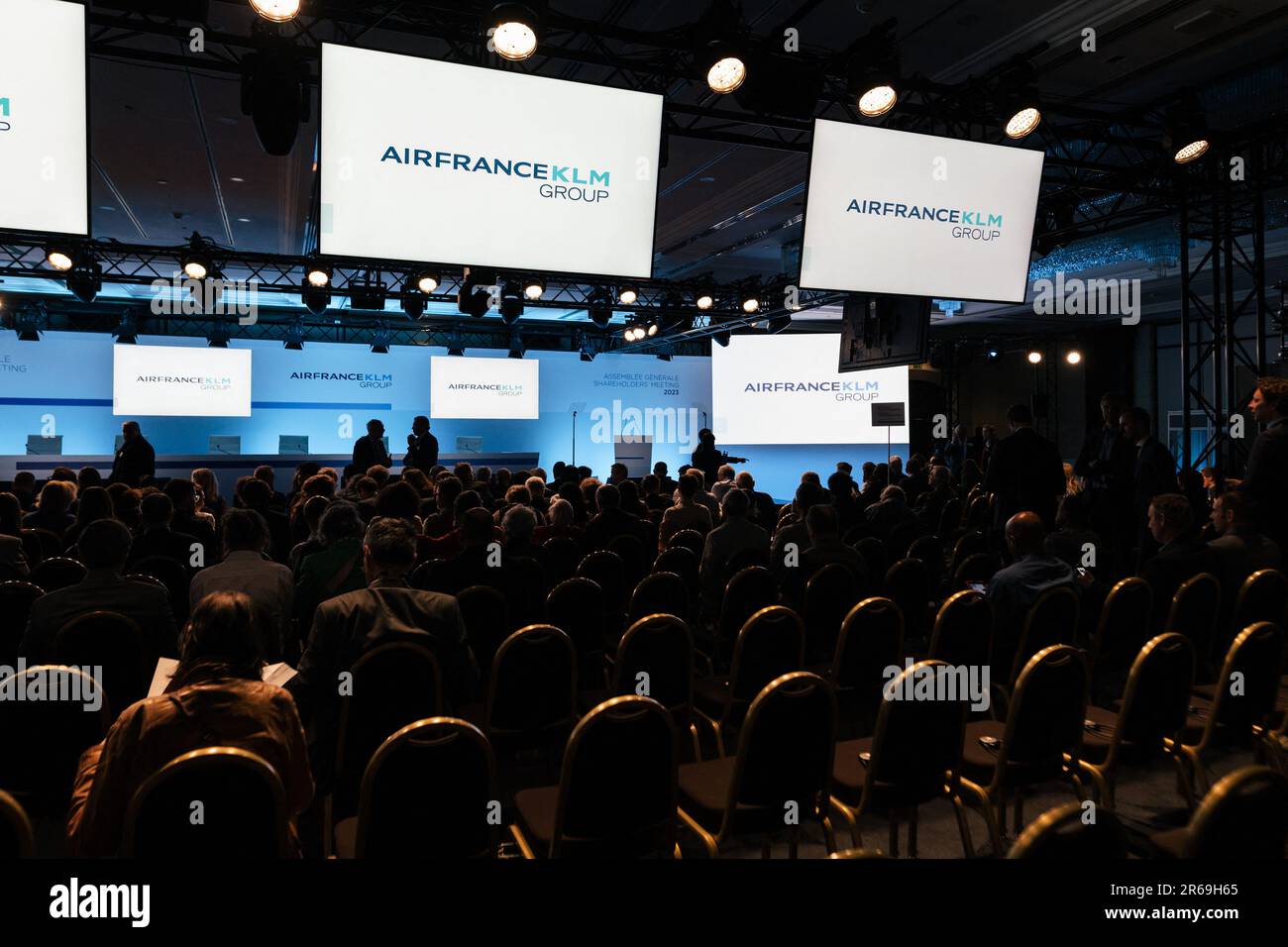 The Annual Shareholders' Meeting of Air France KLM 2023 was held on 7 ...