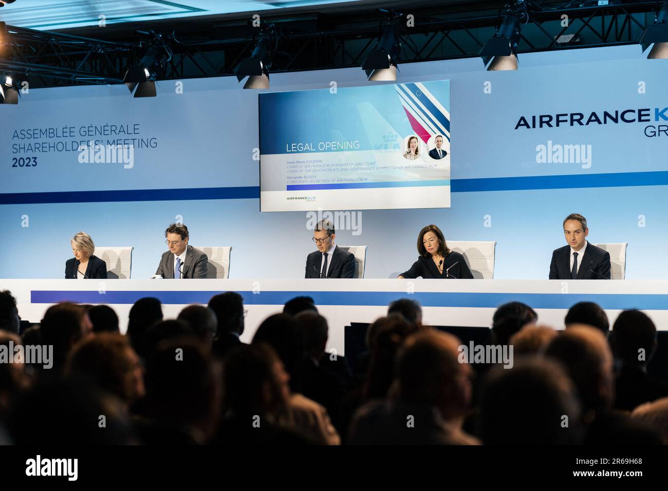 The Annual Shareholders' Meeting of Air France KLM 2023 was held on 7 ...