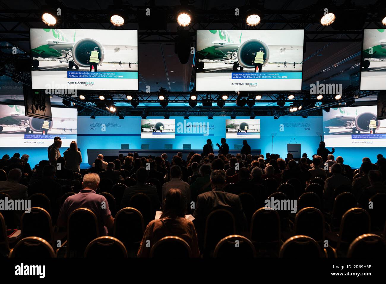 The Annual Shareholders' Meeting of Air France KLM 2023 was held on 7 ...
