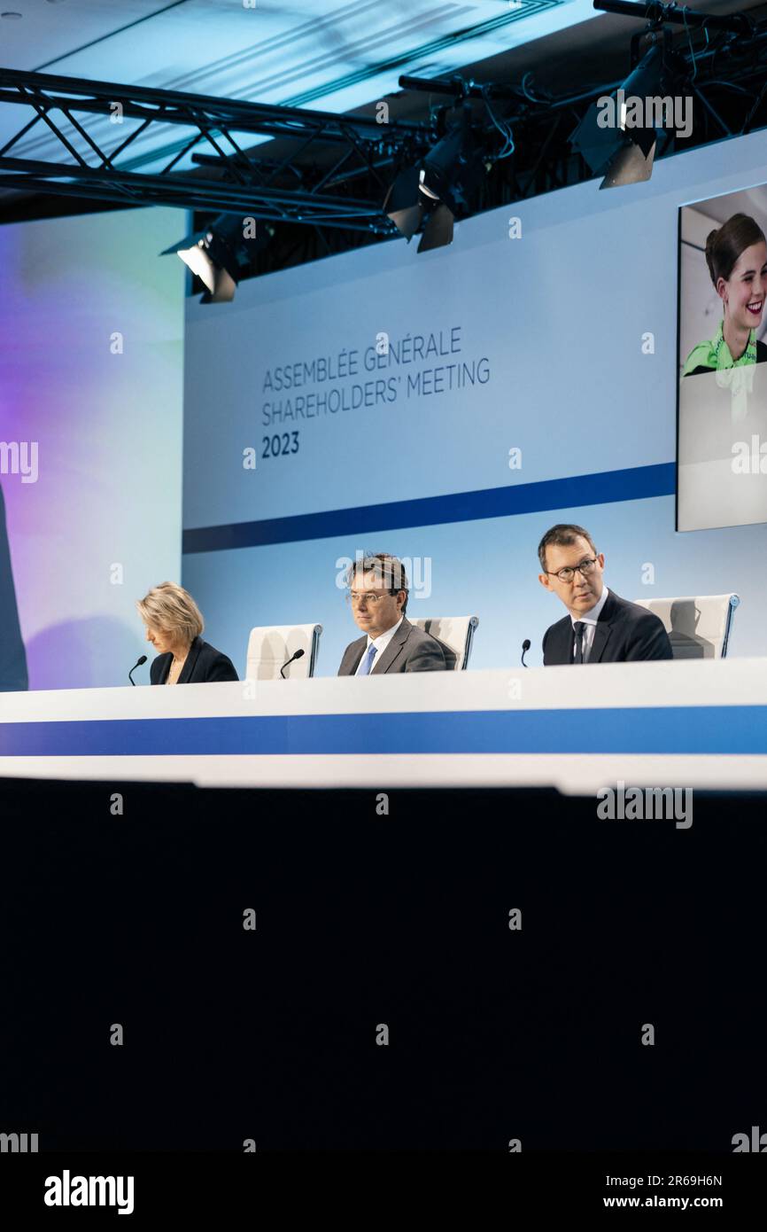 The Annual Shareholders' Meeting of Air France KLM 2023 was held on 7 ...