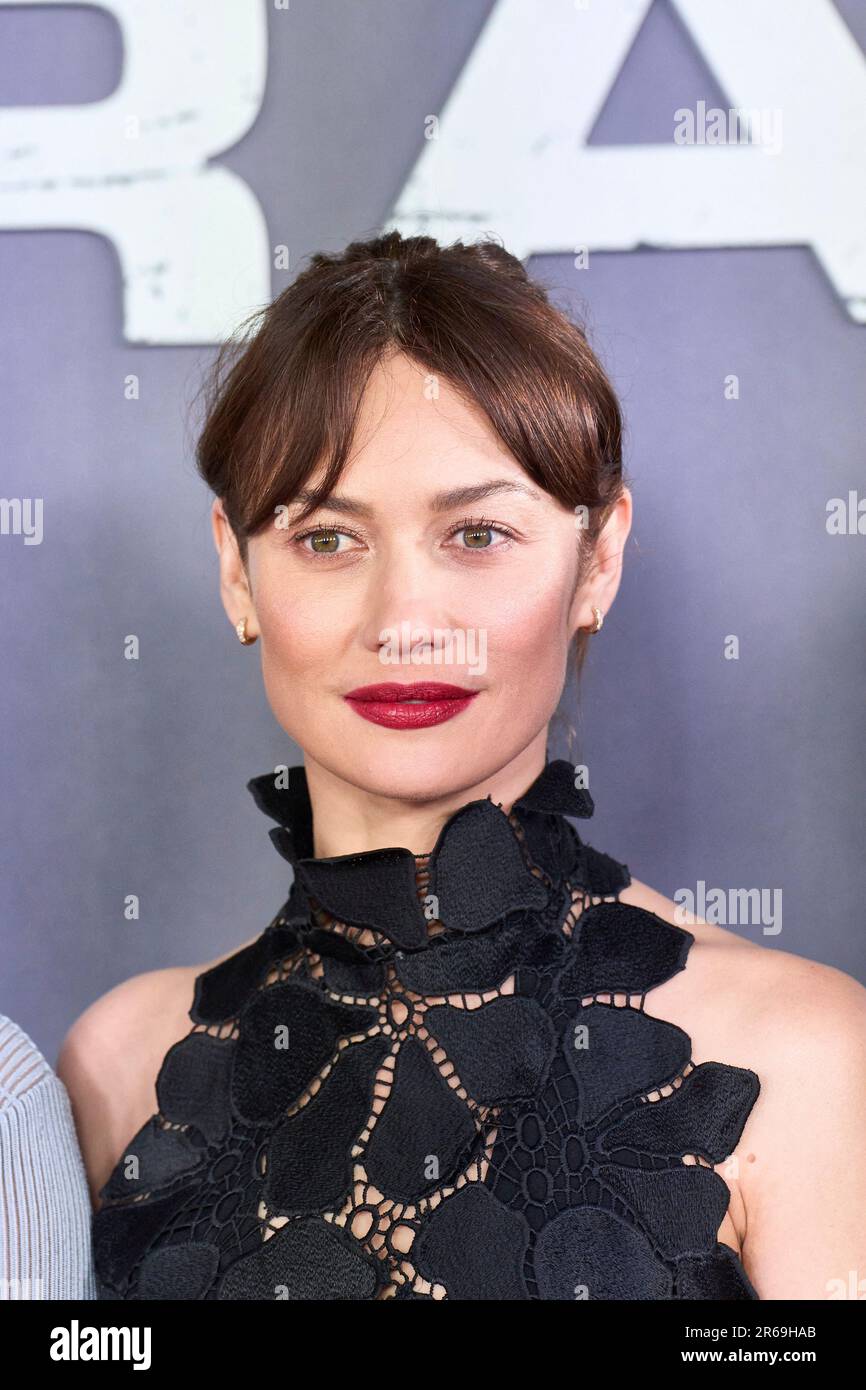 Madrid, Spain. 07th June, 2023. Olga Kurylenko attends 'Tyler Rake 2 ...