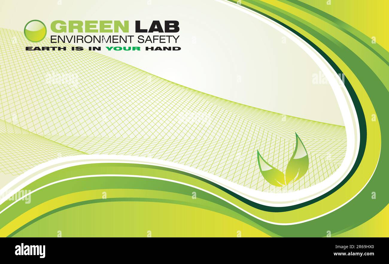 Green Environment background for nature safety Stock Vector Image & Art ...