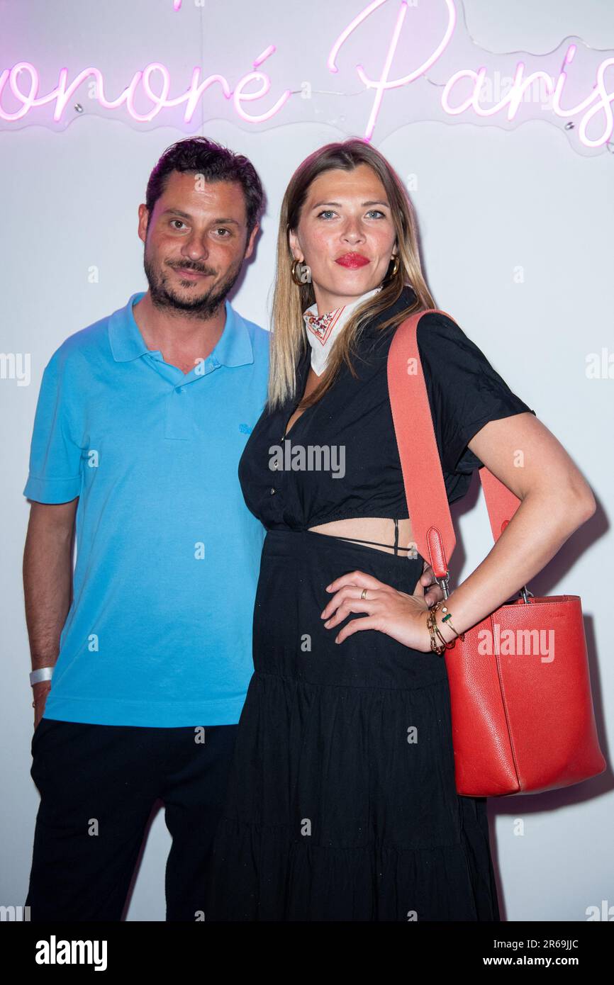 Paris, France. 07th June, 2023. Sammy Lamboley and Alexandra Feugueur ...