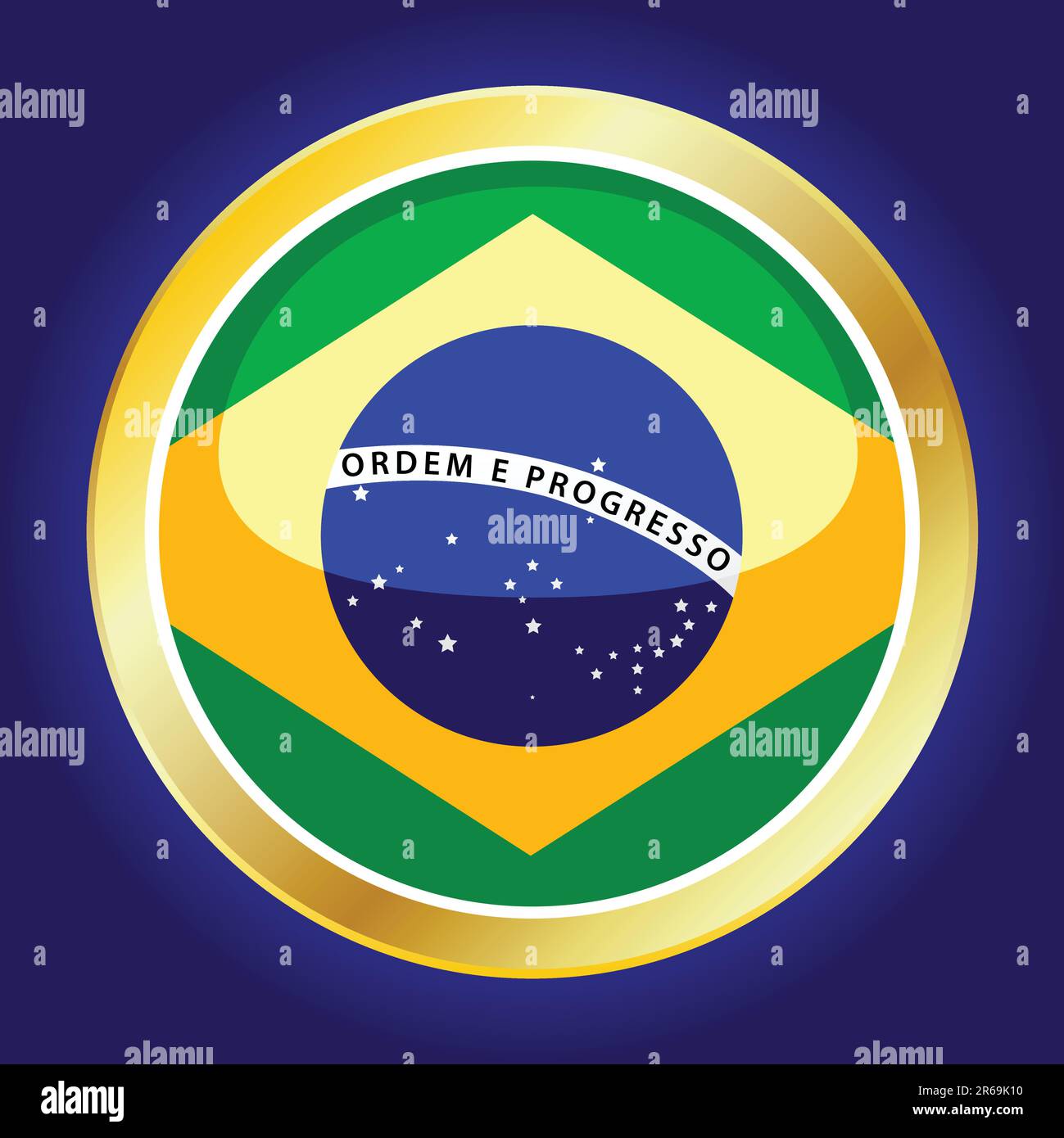 vector flag of Brazil Stock Vector Image & Art - Alamy
